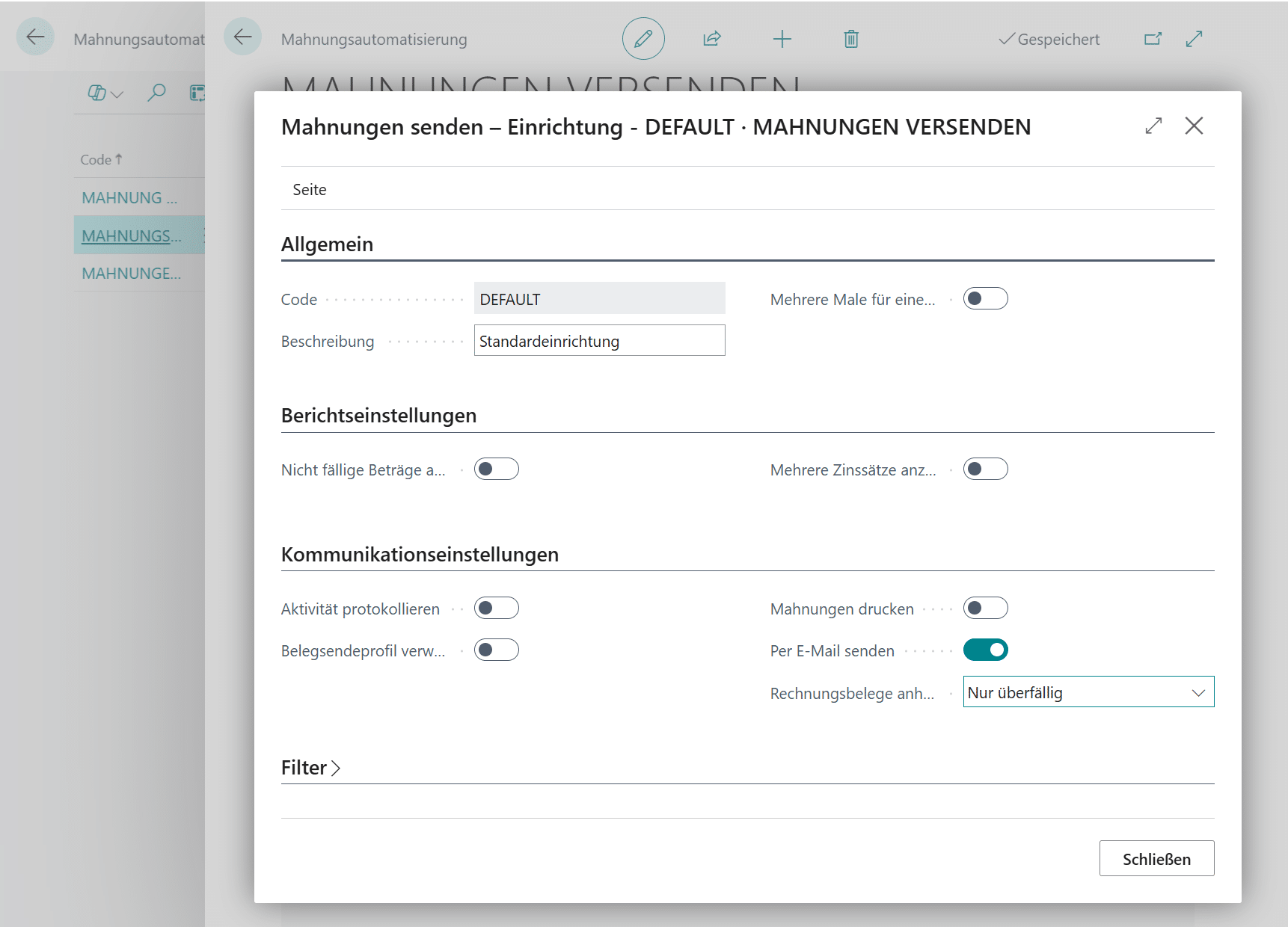 Mahnungen in Business Central erstellen | anaptis Blog